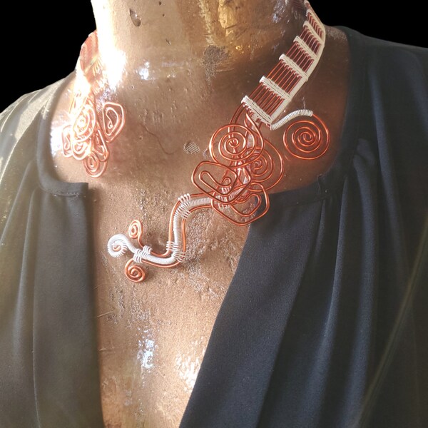 Copper Collar - Etsy