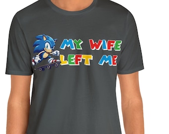 Yeah I'm a Gamer, My Wife Left Me, Funny Meme T-shirt, Funny Meme Tee ...