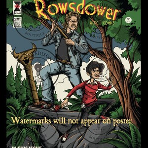 MST3K Rowsdower Action Comics Poster - Etsy
