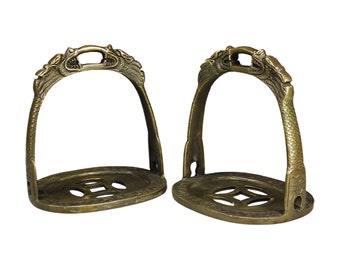 Bronze Stirrups - Etsy