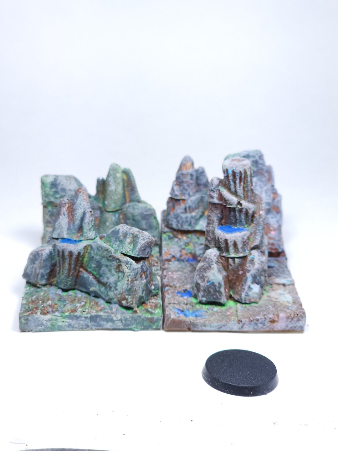 Cave Plates X4 Gaming Game Wargames Wargaming Role Playing Games Rpg ...