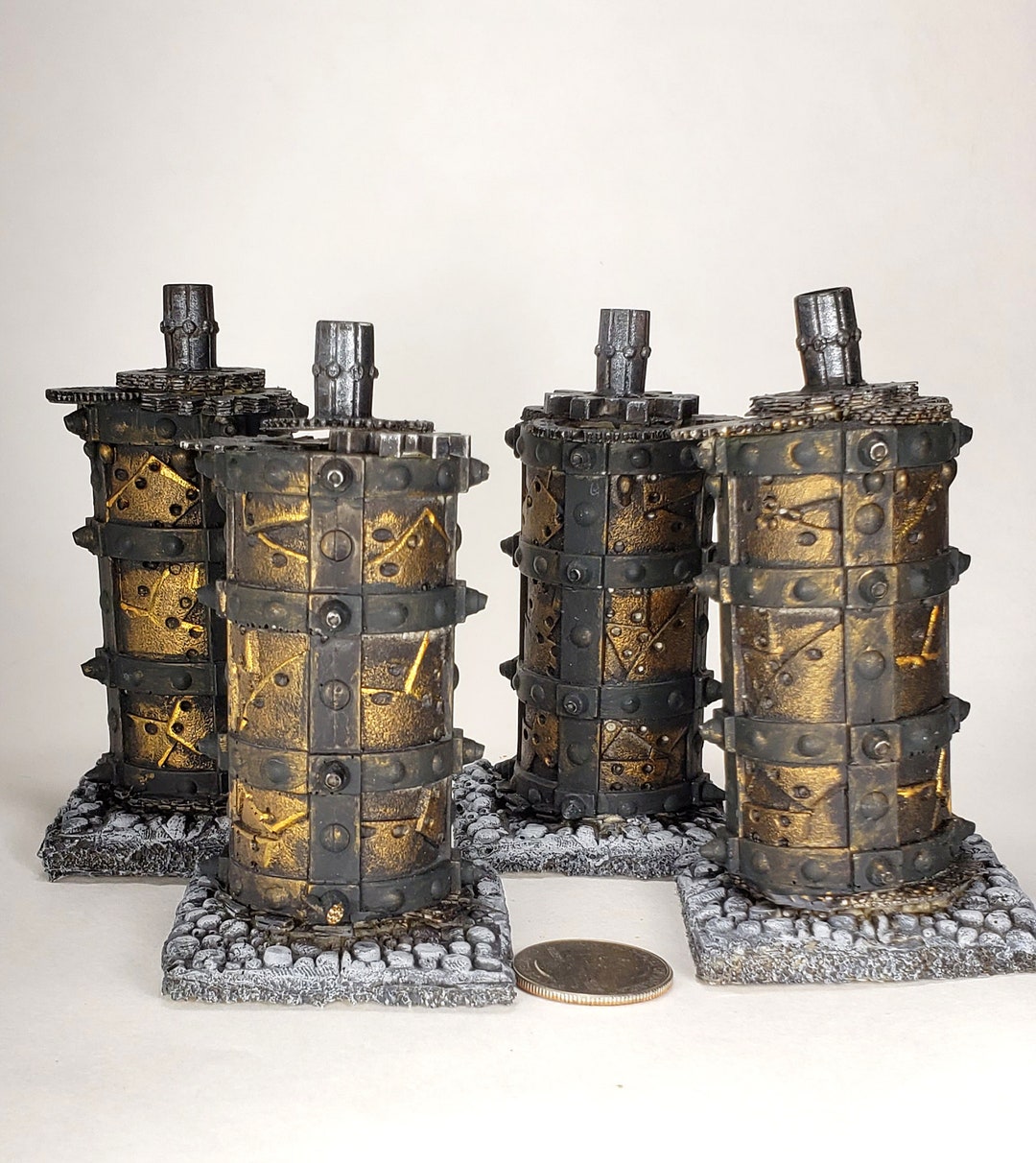 Rolling Column Trap 4 Gaming Terrain Scenery Painted Mini - Etsy