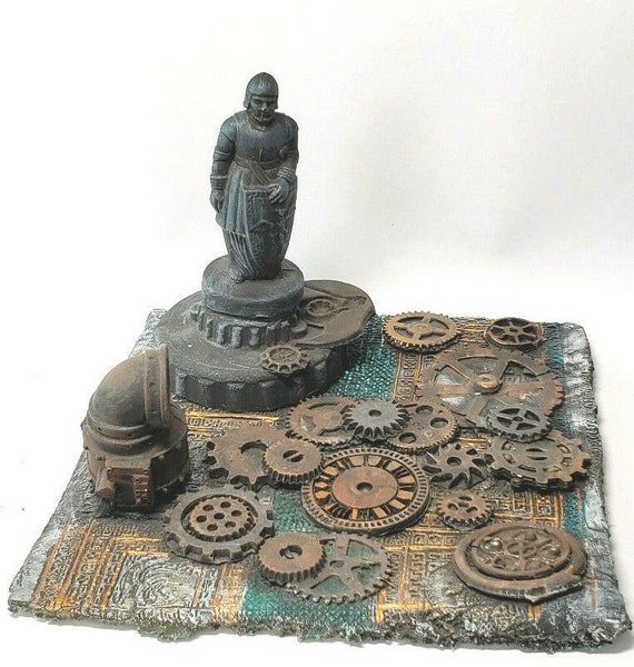 Steampunk Statue Gaming Game Wargames Wargaming Role Playing - Etsy