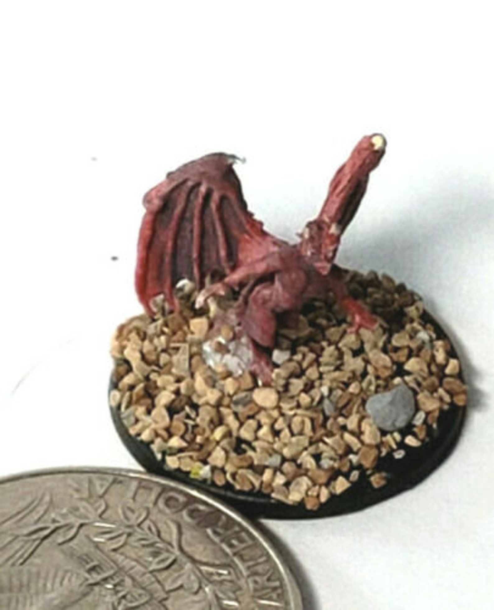 Imp or Quasit mini boardgames D&D game miniature painted 25mm | Etsy