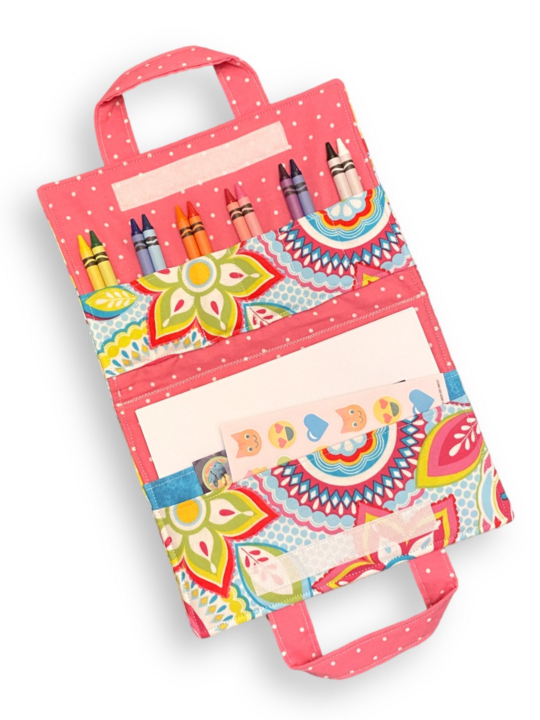 CRAYON CARRIER GIRLS Crayon Case Crayon Organizer Crayon Holder Kid ...