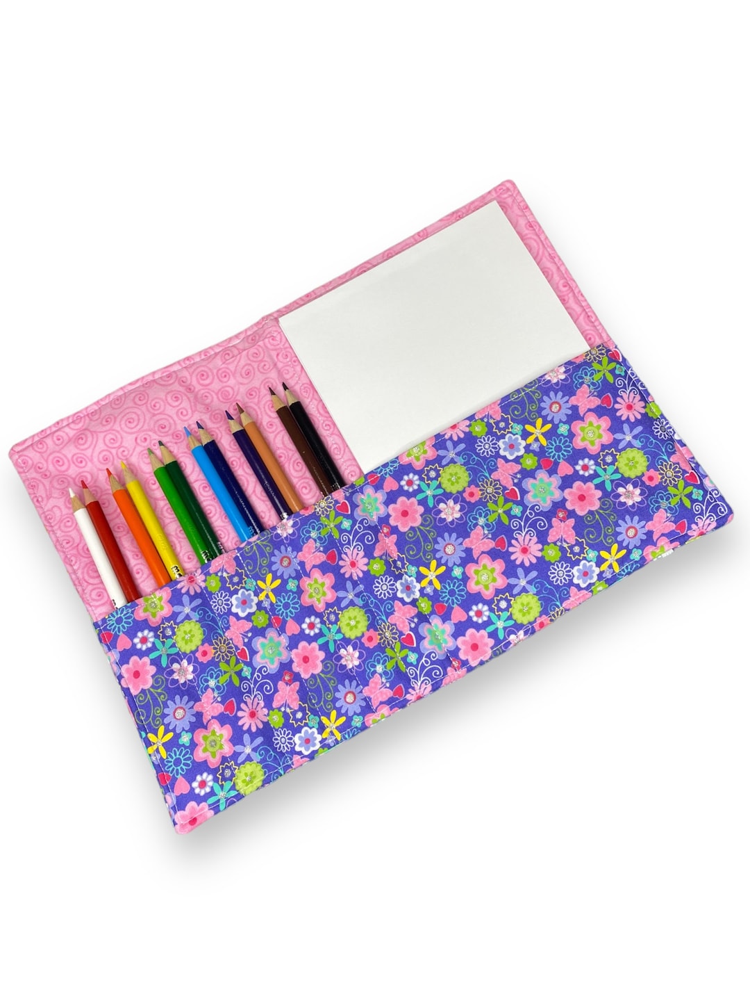 COLORED PENCIL SET Holder- Butterfly Pencil Art Set- Colored Pencil ...