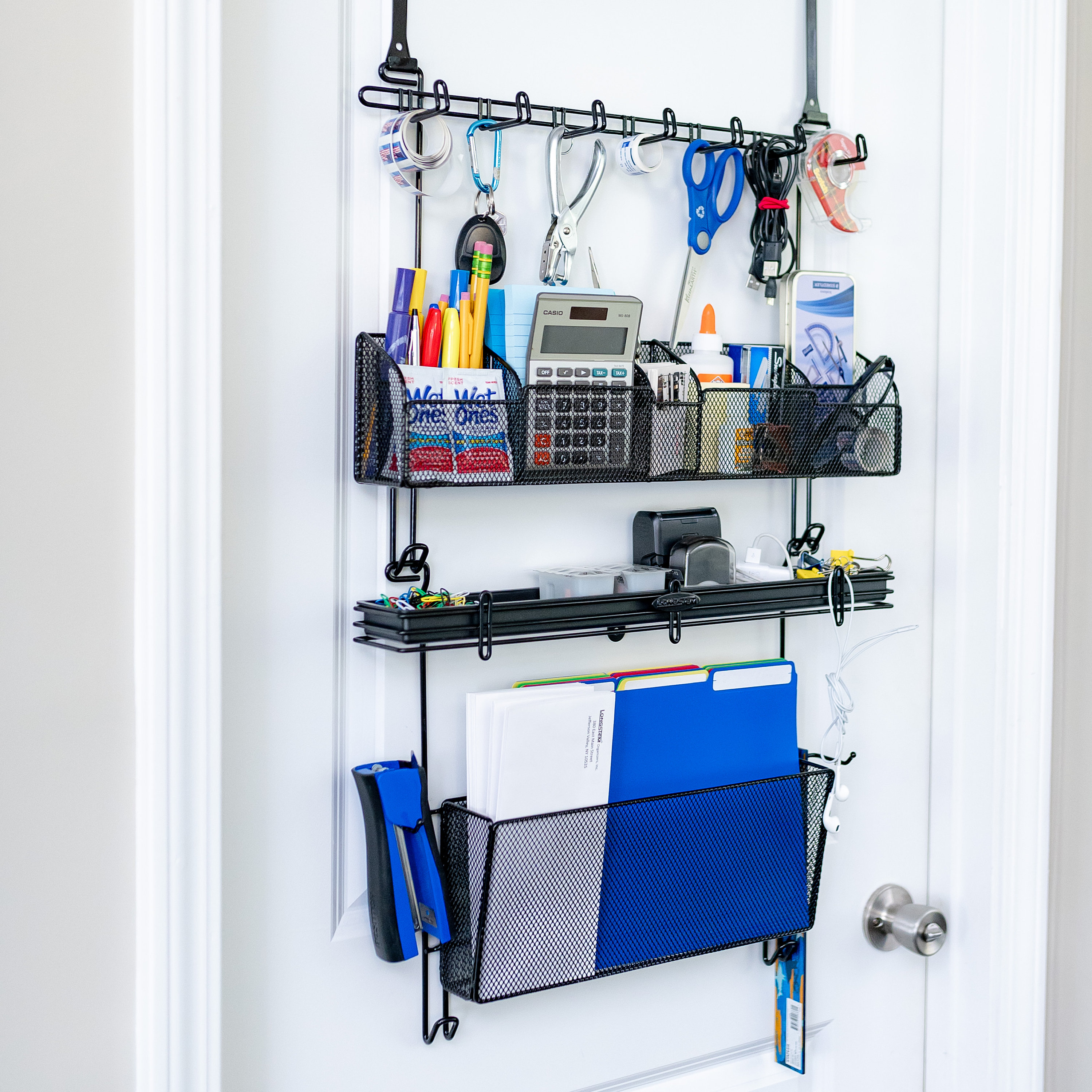 Hanging Office Organizer & File #4200 Black for Office or School ...