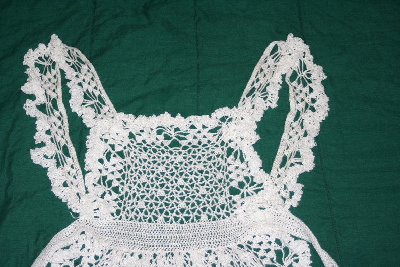 Custom Made Crocheted june Cleaver Apron Custom - Etsy