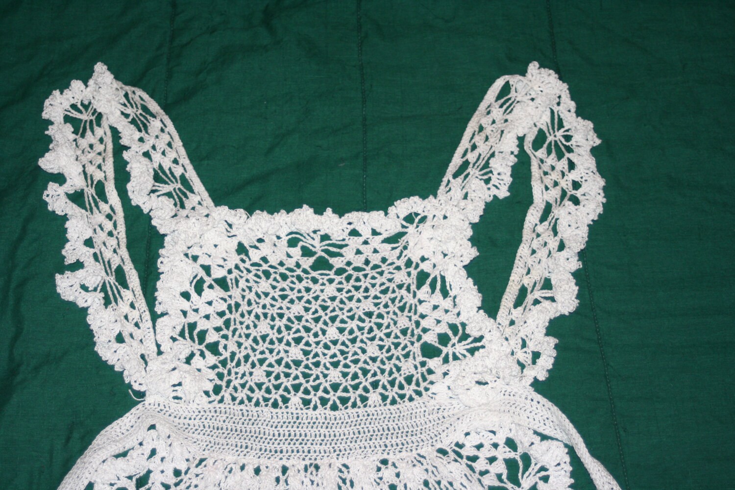 Custom Made Crocheted june Cleaver Apron Custom - Etsy