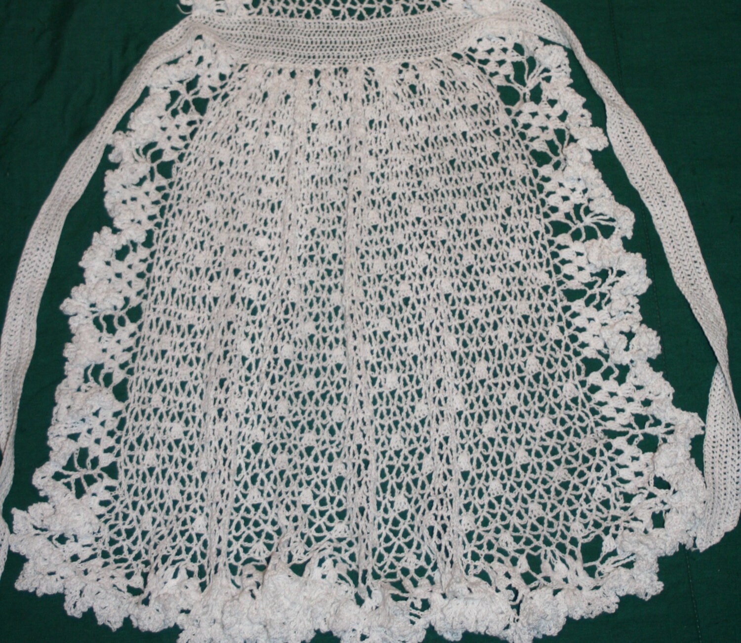 Custom Made Crocheted june Cleaver Apron Custom - Etsy