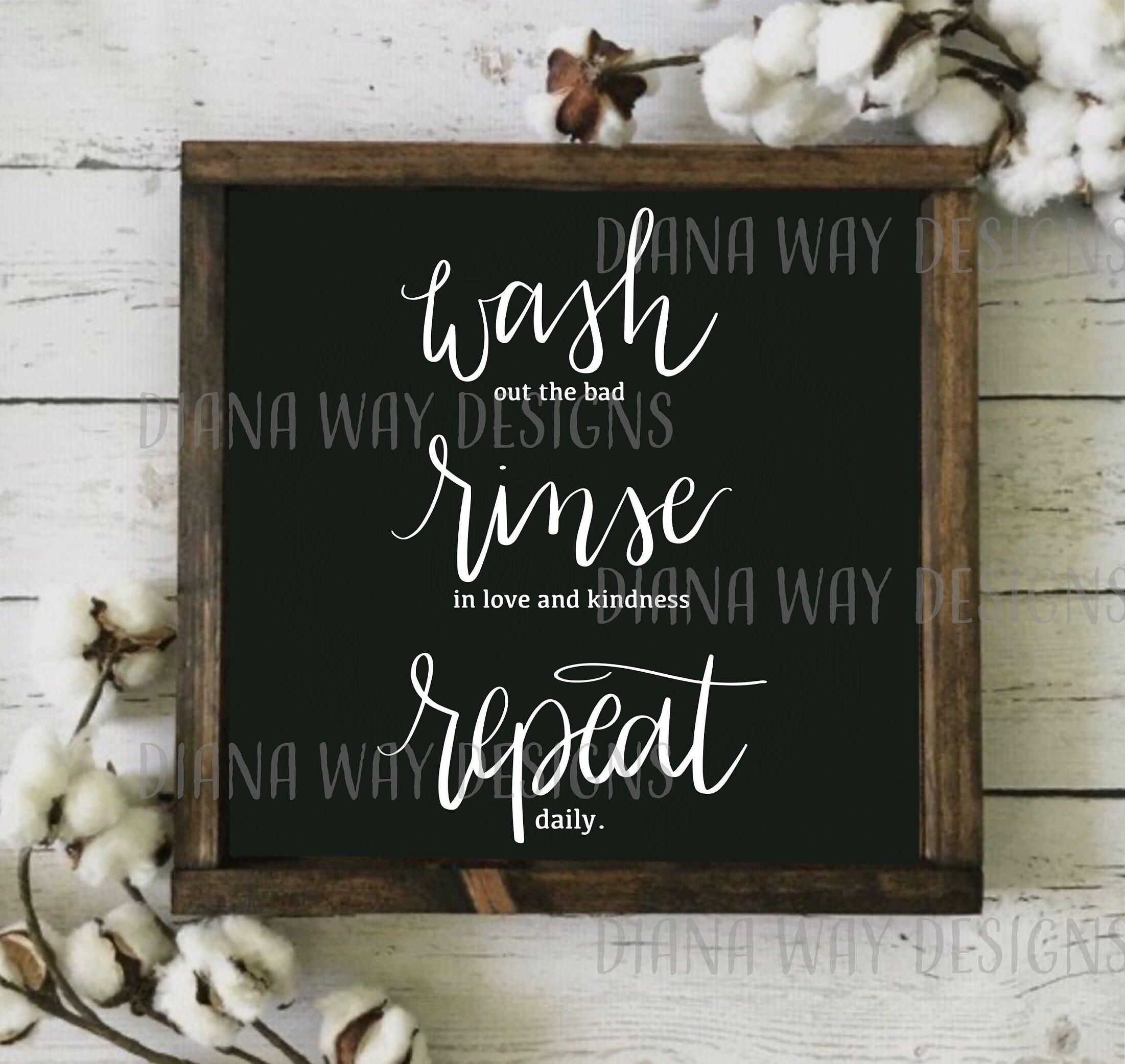 Wash Rinse Repeat SVG/PNG/DXF Cut Files Laundry Room Decor - Etsy