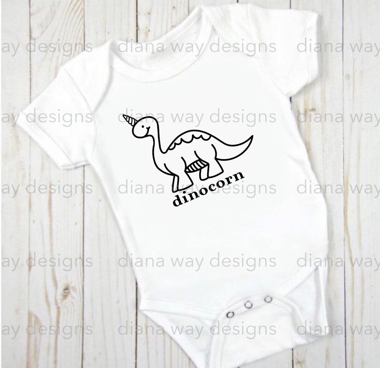 Dinocorn instant SVG/DXF/PNG Dinosaur Svg Dinocorn Design - Etsy