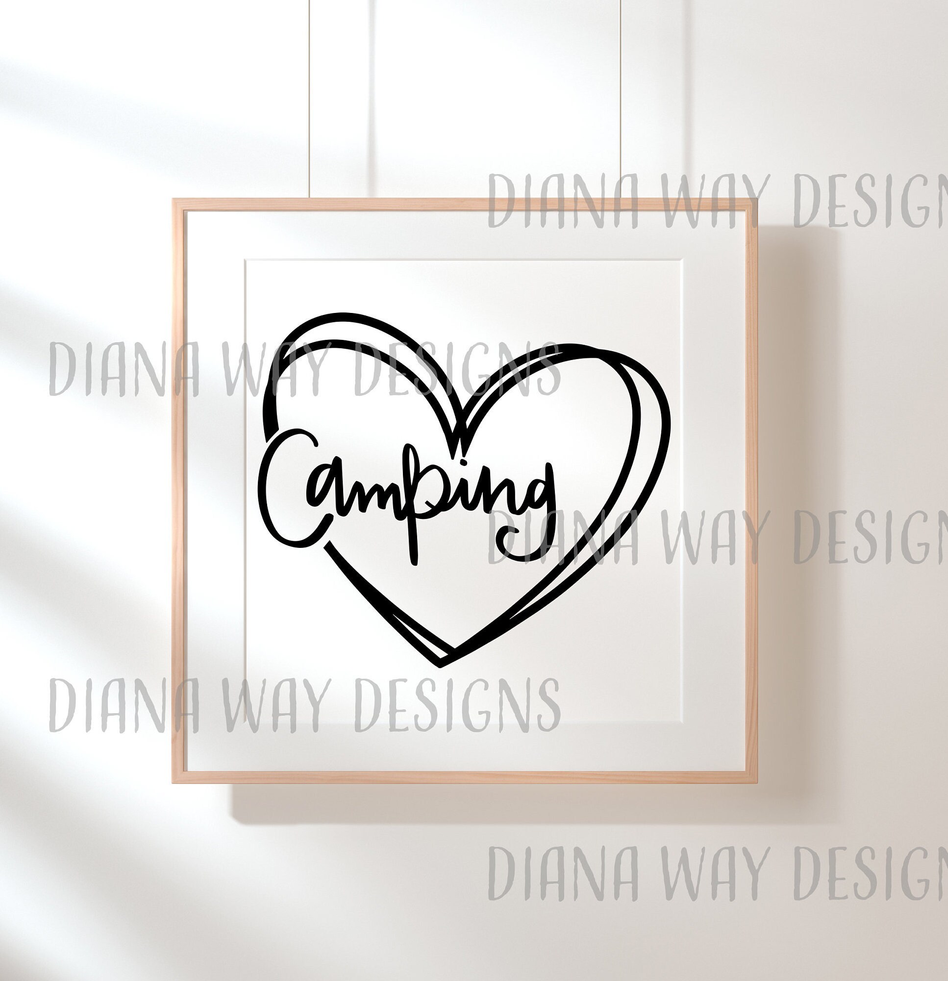 Love Camping Instant SVG/DXF/PNG Camping Svg Sports Svg | Etsy