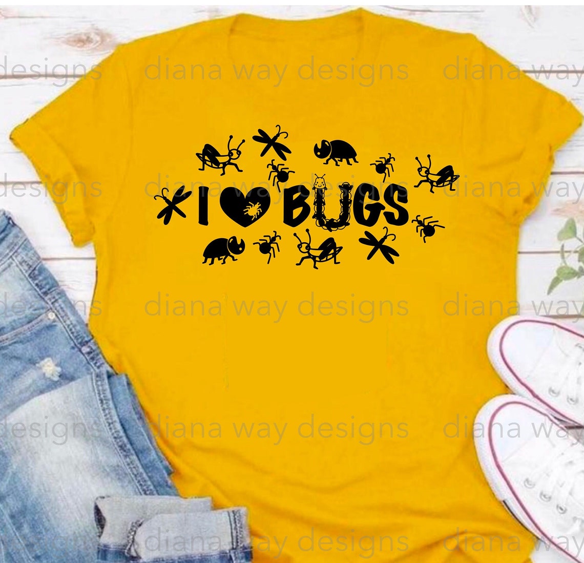 I Love Bugsinstant SVG/DXF/PNG Bugs Svg Fun Bugs Quote - Etsy