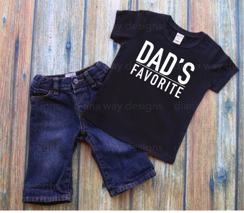 Dad's Favorite- SVG/PNG/DXF Father's Day Svg, Dad Quote, Cut Files, T ...