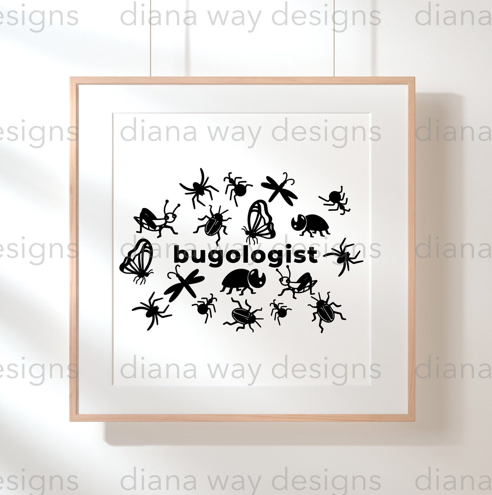 Bugologist--instant SVG/DXF/PNG, A True Bug Hunter! Bugs Svg, Fun Bugs ...