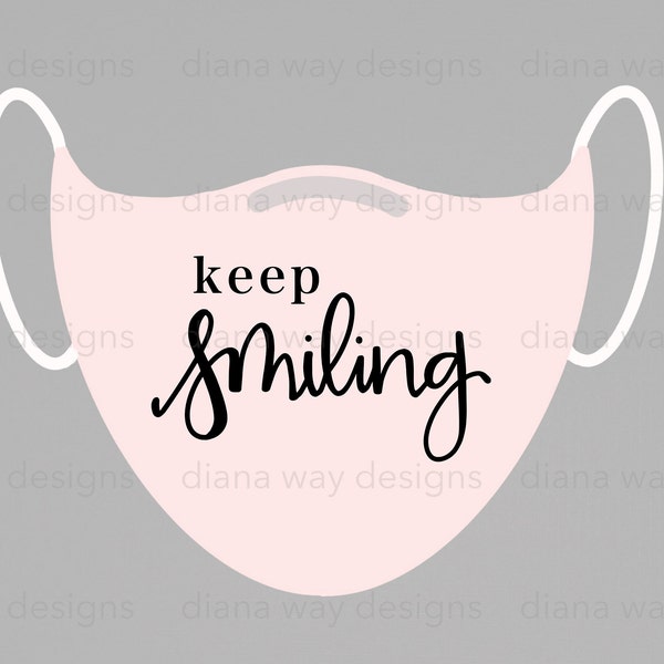 Smile Mask - Etsy