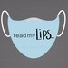 Read My Lips Face Mask Design Whimsical Quote Hand Lettered - Etsy