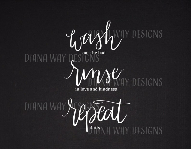 Wash Rinse Repeat SVG/PNG/DXF Cut Files Laundry Room Decor - Etsy