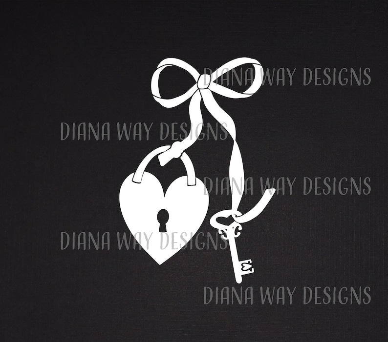 Lock and Key SVG/PNG/DXF Cut Files Tshirt Design Svg Home - Etsy