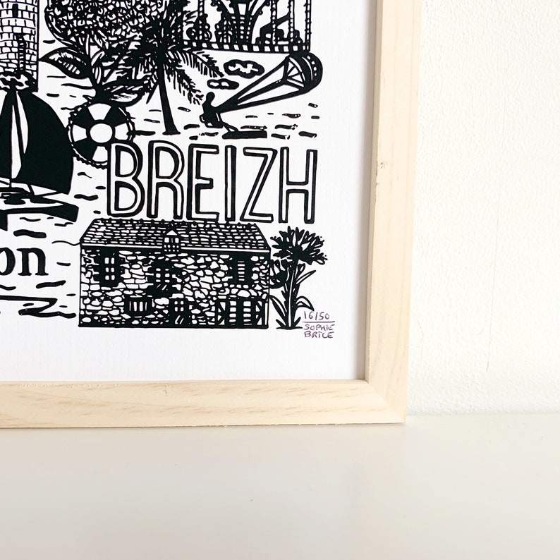 SAINT-MALO CANCALE Poster - Etsy