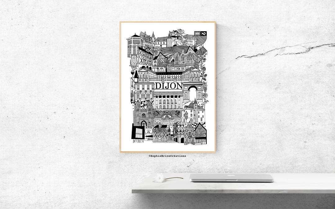 DIJON POSTER - Etsy