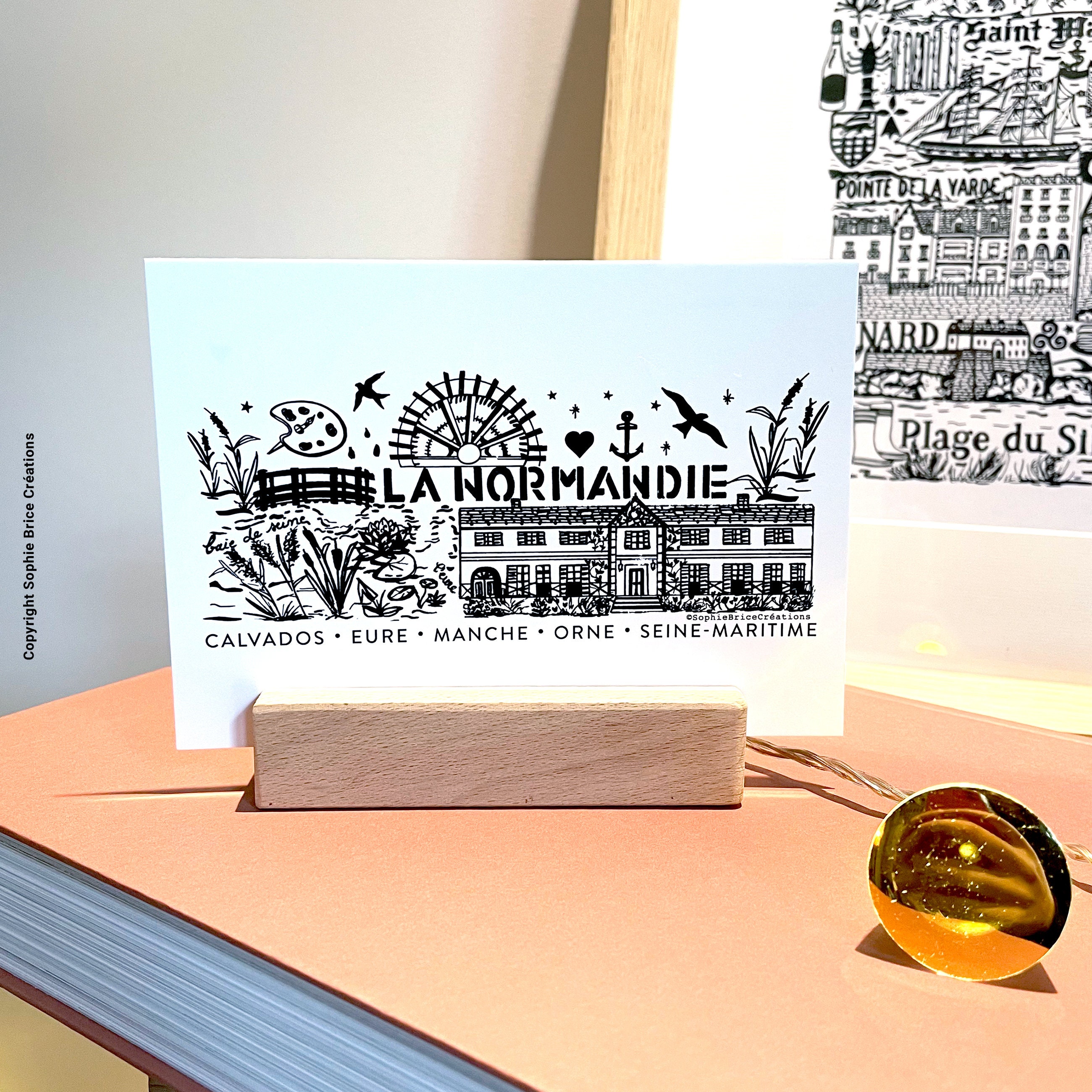 NORMANDY POSTCARDS - Etsy