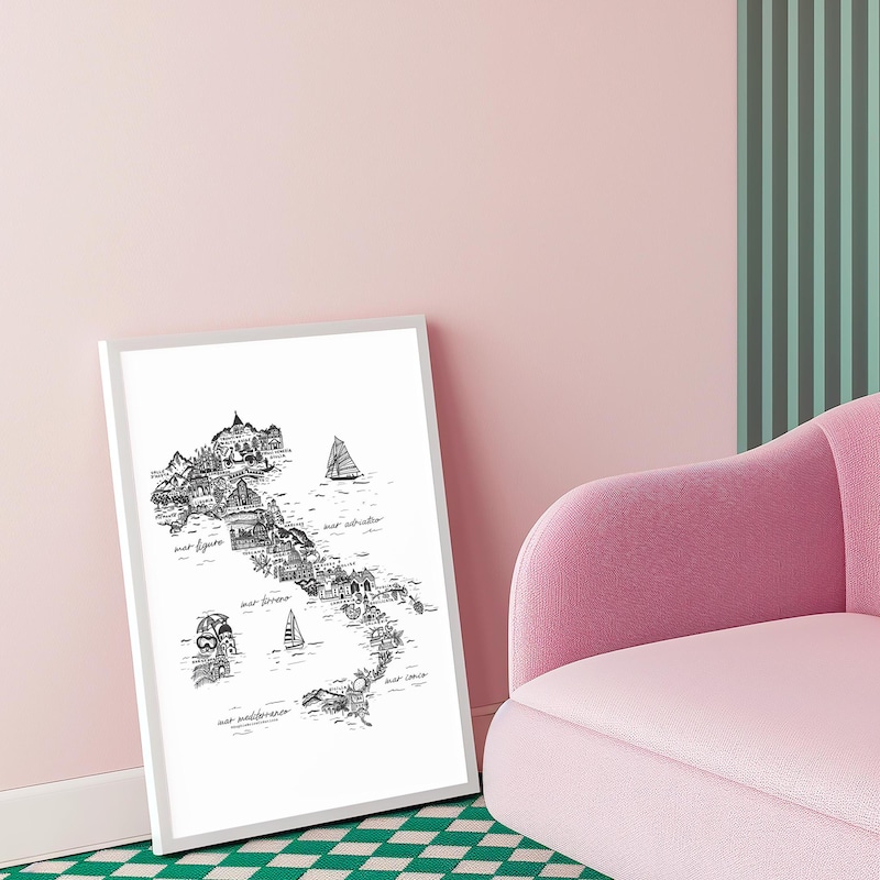 Italy Poster - Etsy
