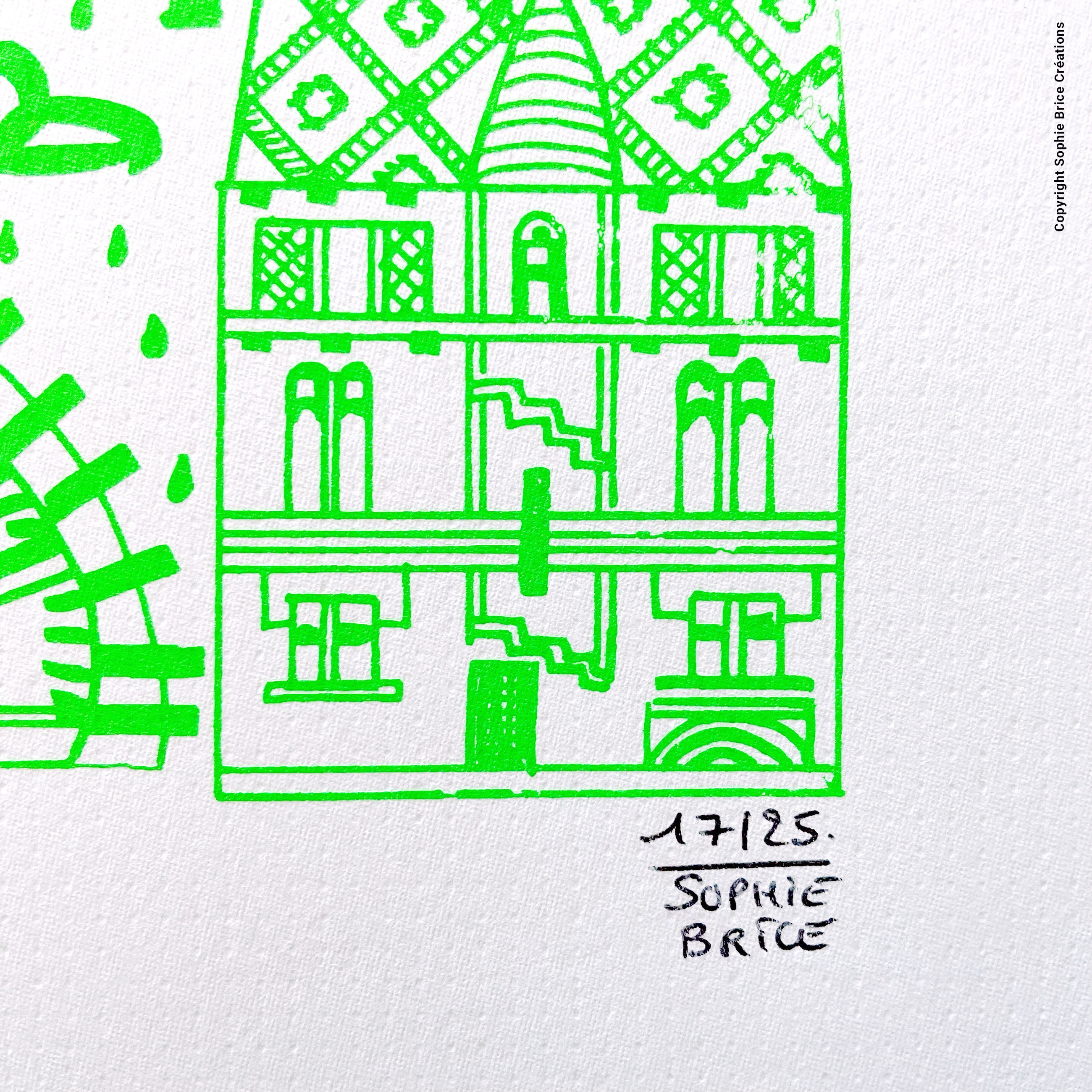 LA NORMANDIE Screen Printing Poster Limited Edition - Etsy