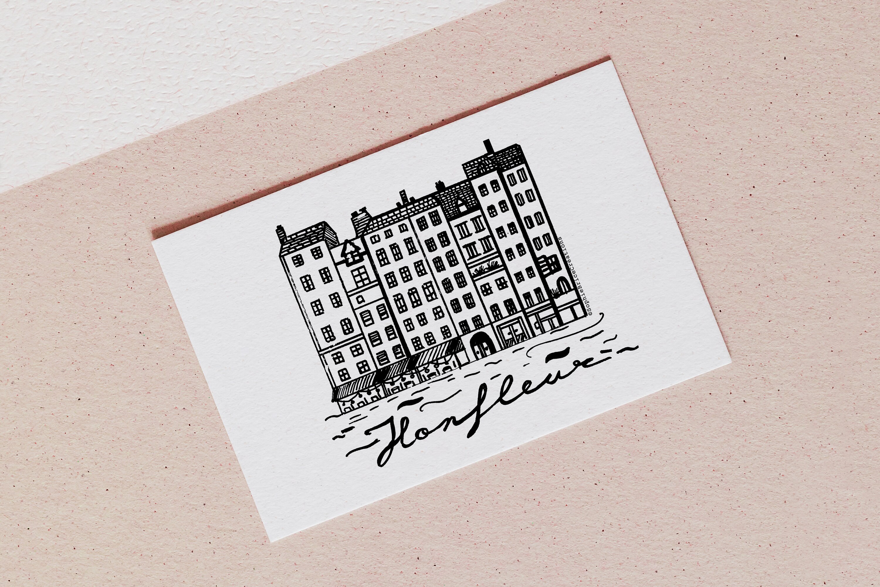 NORMANDY POSTCARDS - Etsy