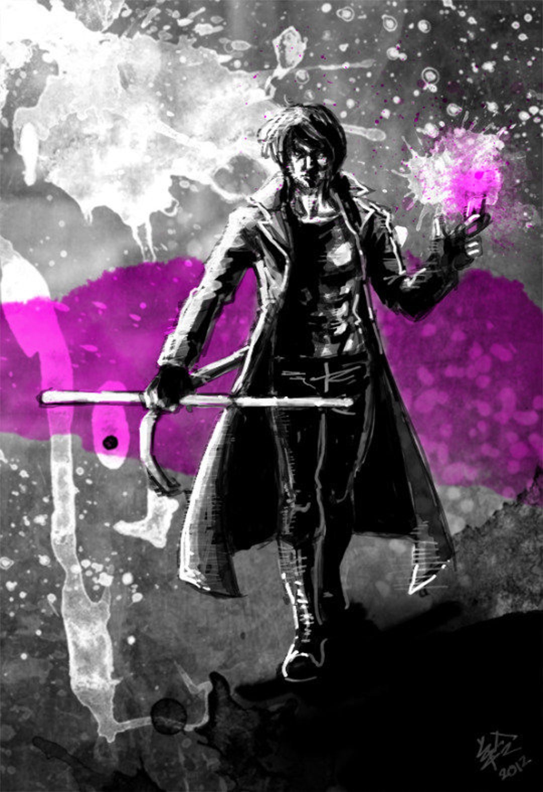 A6 Postcard - Gambit Pink - Etsy