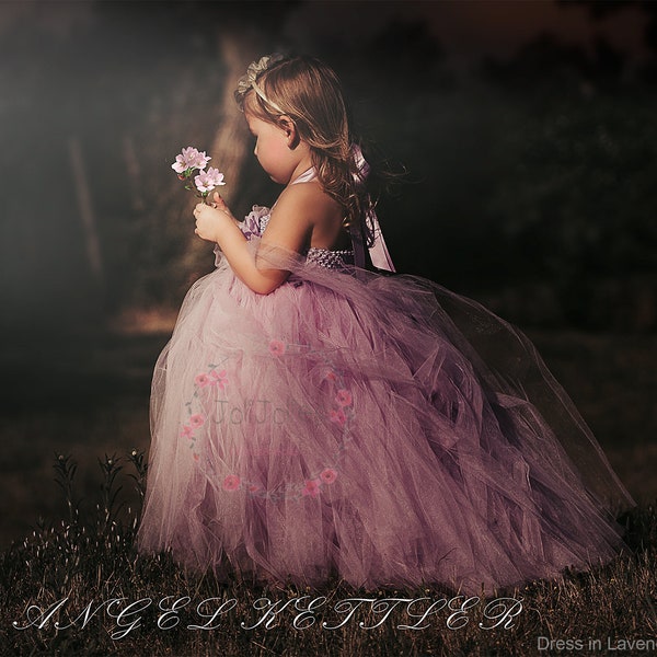 Tulle Flower Girl Dress Etsy