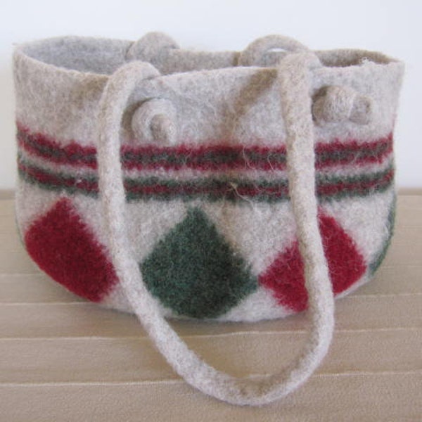 Felted Handbag - Etsy