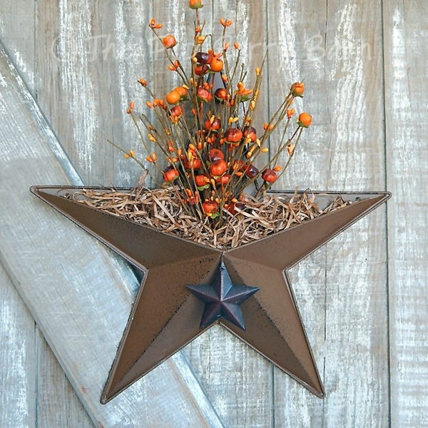 Galvanized Wall Pocket - Etsy