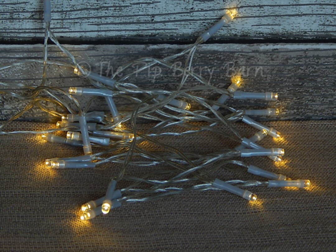 Gold LED Lights, Battery Operated Light Sets, Deco Lights, String ...