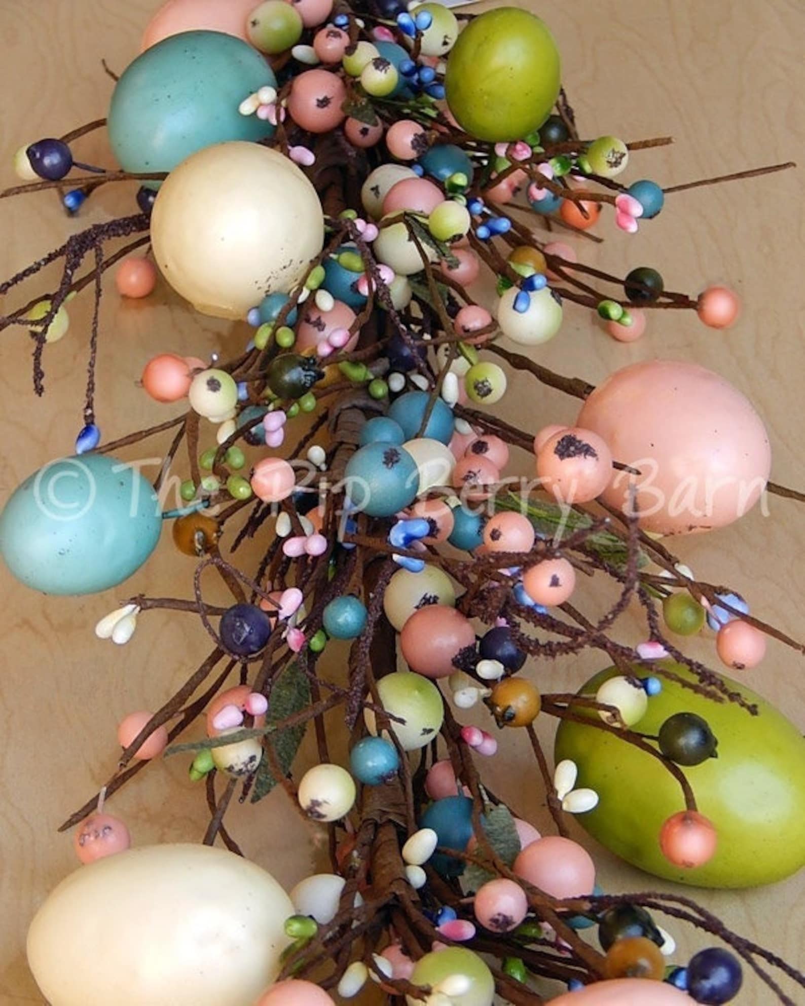 Easter Garland Easter Egg Garland Spring Garland Easter - Etsy