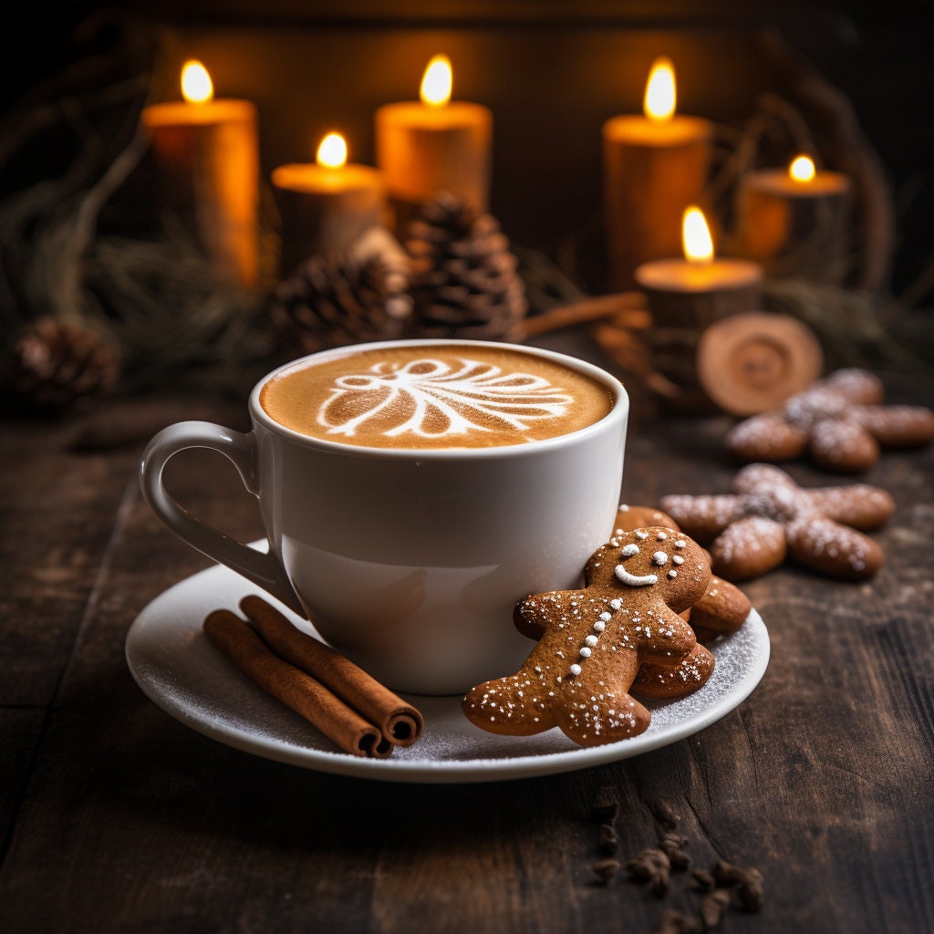 Vintage Bliss: Old-fashioned Gingerbread Flavored Coffee Artisanal Brew ...