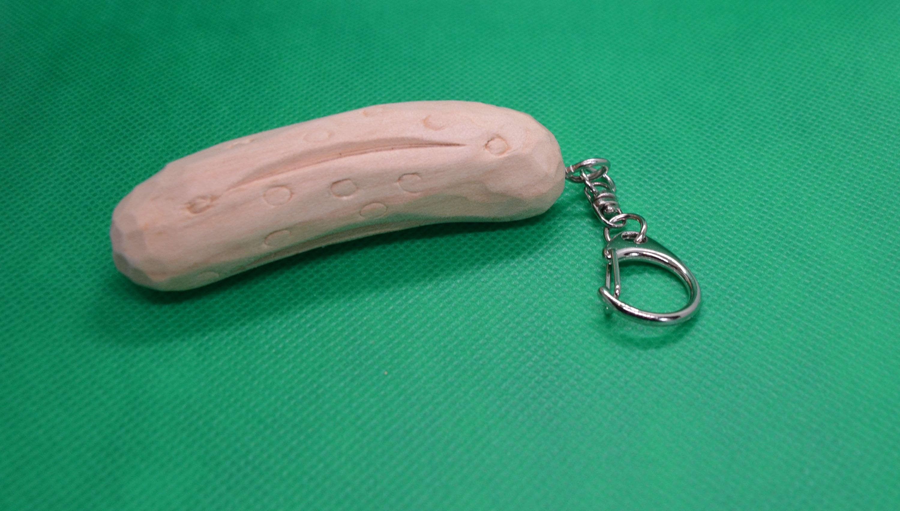 The Naked Pickle, Paint Your Own Pickle, Hand Carved Wood Christmas ...