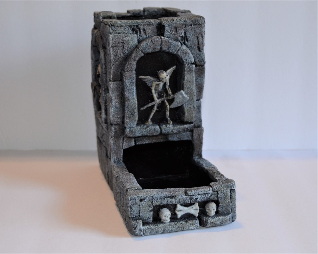 Castle Dice Tower, With Skeleton Guards D&D, Warhammer, RPG, Family ...