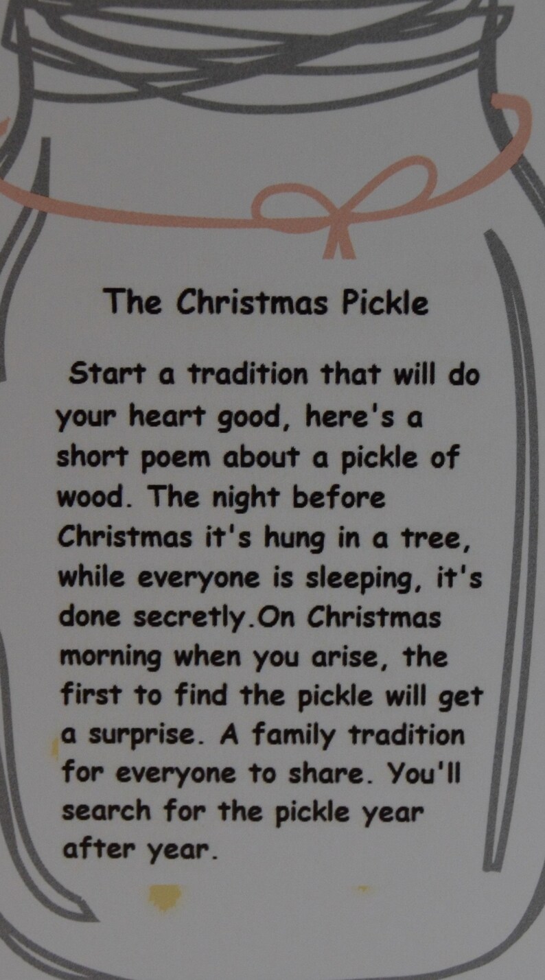 Hand Carved Wood Pickle Christmas Pickle Ornament Pickle - Etsy