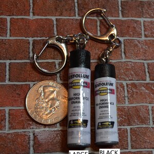 Spray Paint Can Keychain, Fashion Clip, Charm Your Choice of Color - Etsy