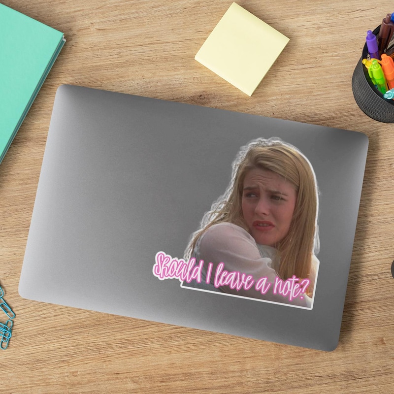 Clueless Laptop Stickers - Etsy