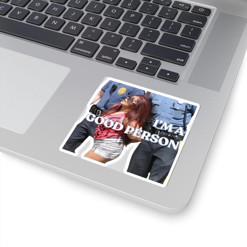 Snooki Funny Getting Arrested Kiss-cut Stickers, Vinyl Decal, Laptop ...