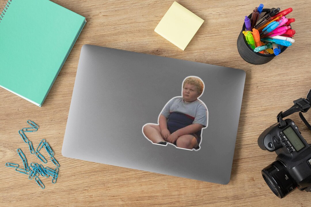 Kiss-cut Stickers, Thurman Merman Design - Mentally I'm Here Should We ...