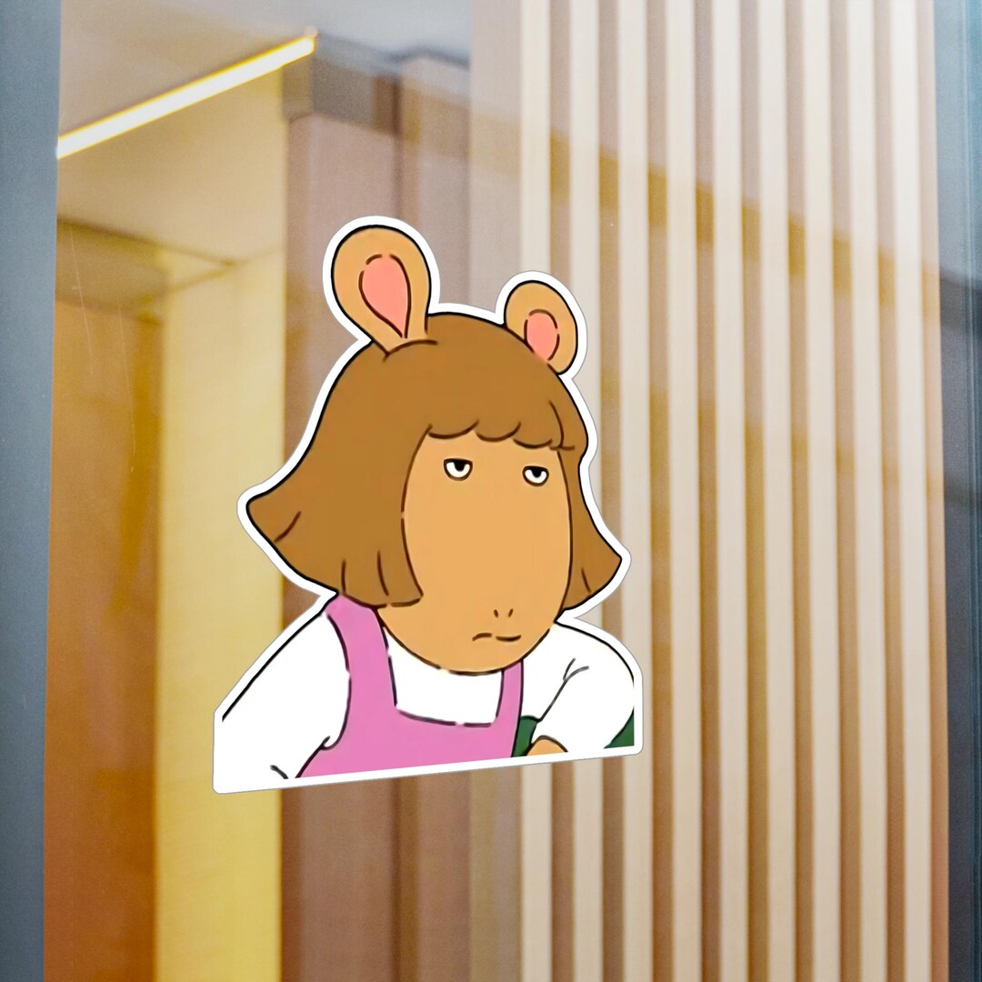Funny DW Kiss-cut Vinyl Decals, Annoyed and Over It Design, Sassy ...