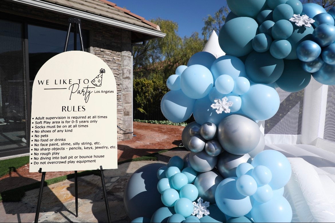 Bounce House Rules Signage - Etsy UK