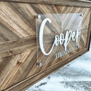 Mosaic Kids Room Sign - Etsy