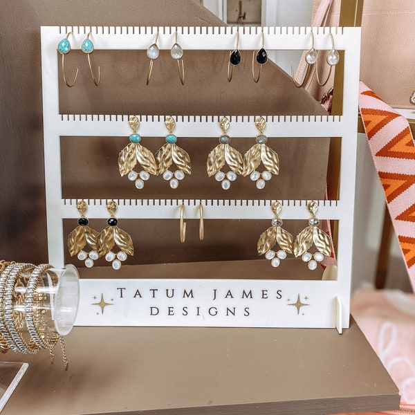 Acrylic Earring Display - Etsy