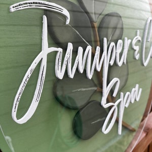 Double Layer Logo Sign - Etsy