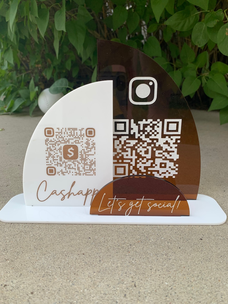 Business Scannable Sign - Etsy